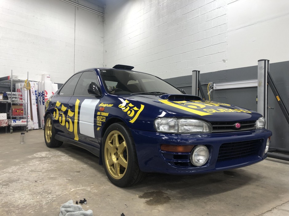 Francis B's 1995 Impreza WRX STI 555 Edition - Boxerfest